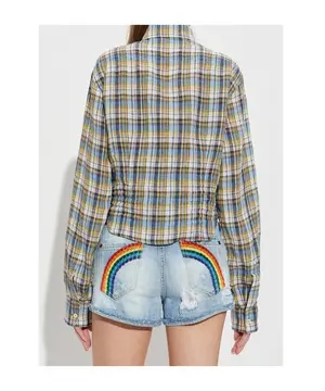 Dsquared2 Plaid Buttoned Shirt