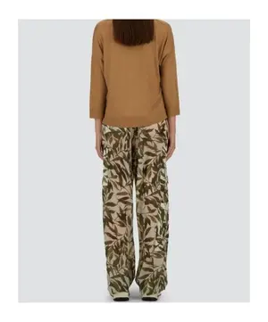 Herno V-neck Knitted Sweater - Camel