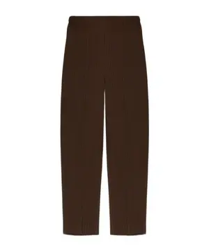 Issey Miyake Homme Plissé Pleated Tuxedo Trousers