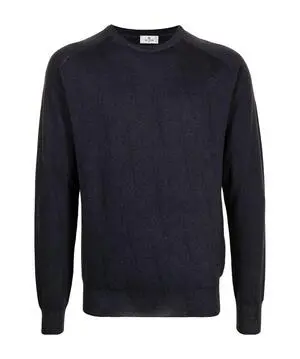 Etro Paisley Patterned Crewneck Sweater