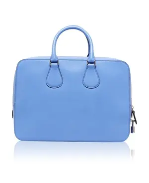 Bally Leather Handbag With Logo Detail