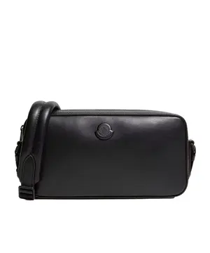 Moncler Carlo Zipped Crossbody Bag - Black