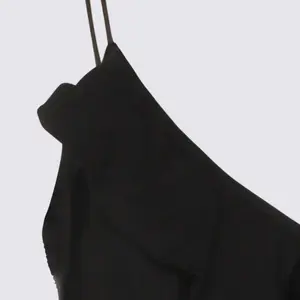 Isabel Marant Étoile V-neck Spaghetti Strap Maxi Dress - Black