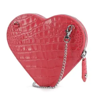 VIVIENNE WESTWOOD Orb Logo Heart-shape Crossbody Bag