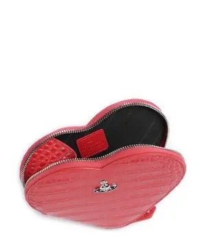 VIVIENNE WESTWOOD Orb Logo Heart-shape Crossbody Bag