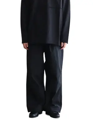 Comme Des Garçons Drawstring Waist Casual Pants