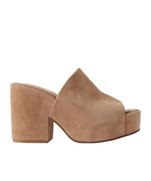 Gabriela Hearst Round Toe Platform Sandals