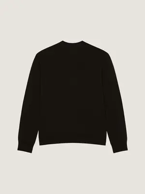 Givenchy Paris Seam Crewneck Sweatshirt - Black