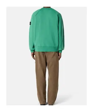 Stone Island Raglan Sleeve Oversized Sweatshirt - Malachite