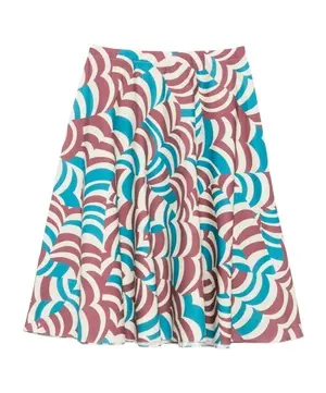 Marni Printed Midi Skirt - Multicolor