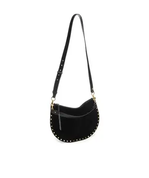 Isabel Marant Étoile Studded Shoulder Bag - Black