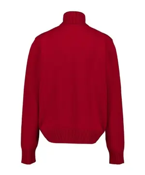 Givenchy Paris Signature Embroidered Turtleneck Sweater
