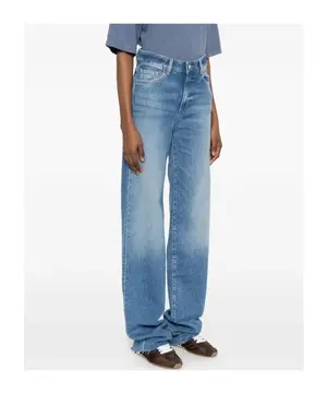 ICON DENIM LOS ANGELES Joia High-rise Wide-leg Jeans