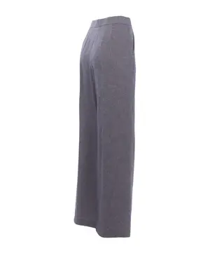 Eleventy Pleated Wide-leg Trousers