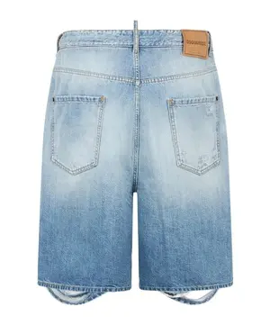 Dsquared2 Distressed Denim Shorts