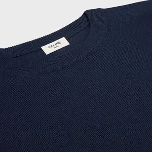 Celine Crewneck Sweater In Fine Wool
