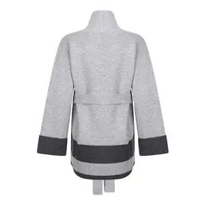 Max Mara Belted Cardigan With Stand-up Collar