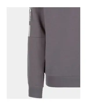 EA7 Logo Crew Neck Sweater - Gray