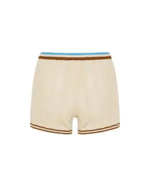 Valentino Garavani Vlogo Detail Knitted Shorts