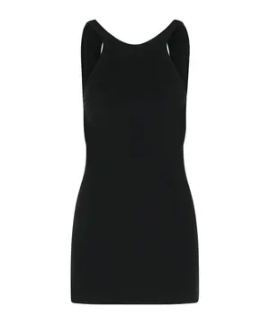Andamane Backless Dress - Black