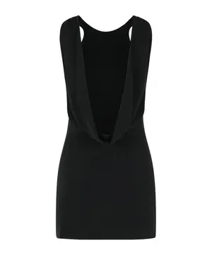 Andamane Backless Dress - Black