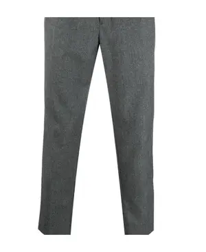 AMI Paris Elasticated Waist Cropped Trousers