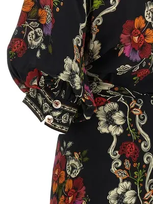 Farm Rio Rococo Flowers Belted Maxi Dress