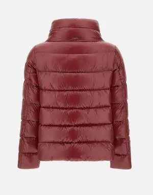 Herno Funnel Neck Quilted Down Jacket