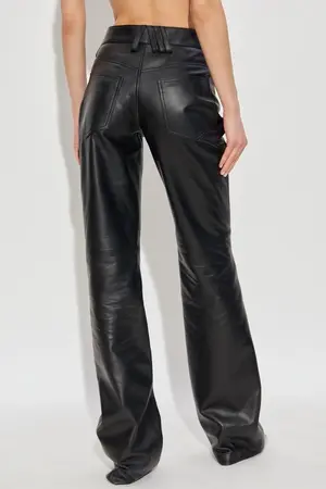 Attico The Leather Trousers
