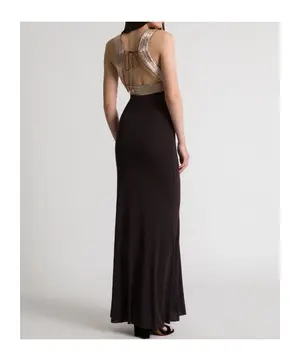 Alberta Ferretti Embellished Maxi Dress