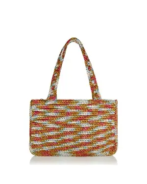 Valentino Garavani Viva Superstar Crochet Tote Bag