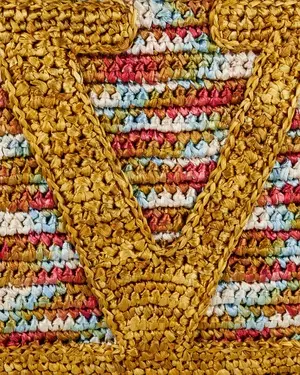 Valentino Garavani Viva Superstar Crochet Tote Bag