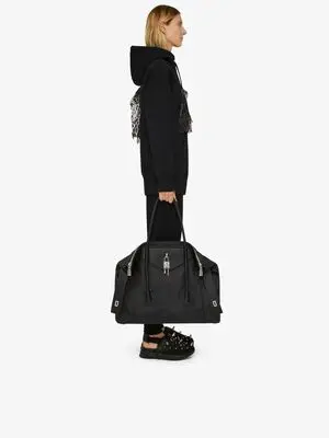 Givenchy Lace Panel Oversized Hoodie