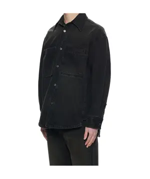 WOOYOUNGMI Logo Patch-pocket Shirt