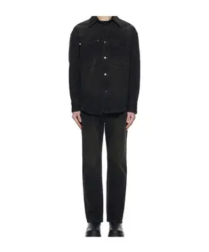WOOYOUNGMI Logo Patch-pocket Shirt