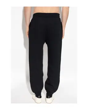 JIL SANDER Drawstring Cuffed Joggers - Black