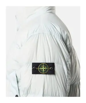 Stone Island Logo Patch Bomber Jacket