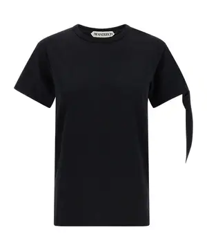 J.W.ANDERSON Knotted Sleeve T-shirt - Black