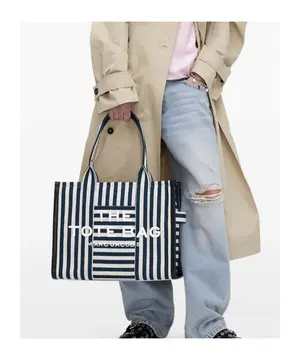 Marc Jacobs Striped Tote Bag - Multicolor