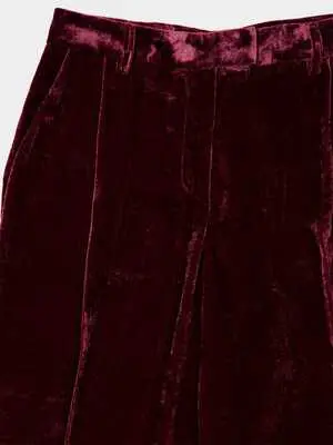 La DoubleJ Velvet Loose Fit Pants
