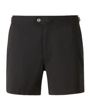 TOM FORD Snap Swim Trunks - Black
