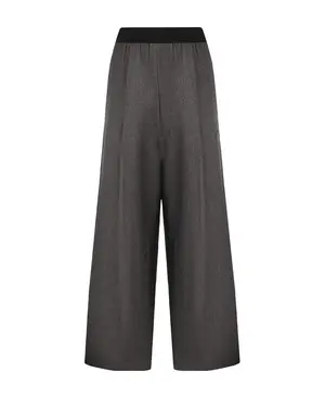 We11Done Wide-legged Casual Pants - Black