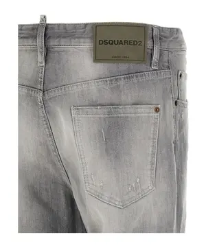 Dsquared2 642 Distressed Jeans - Grey