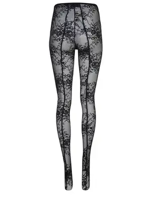 Giuseppe Di Morabito Lace Leggings - Black
