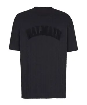 Balmain Terry Monogram Crewneck T-shirt