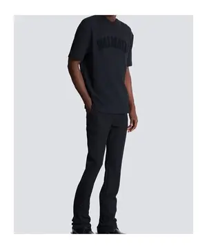 Balmain Terry Monogram Crewneck T-shirt