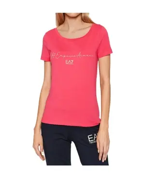 EA7 Logo T-shirt - Orange