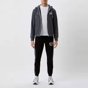 EA7 Zip Up Hooded Sweater