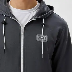 EA7 Zip Up Hooded Sweater
