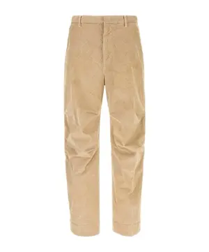 Dsquared2 Straight-leg Corduroy Trousers - Nude
